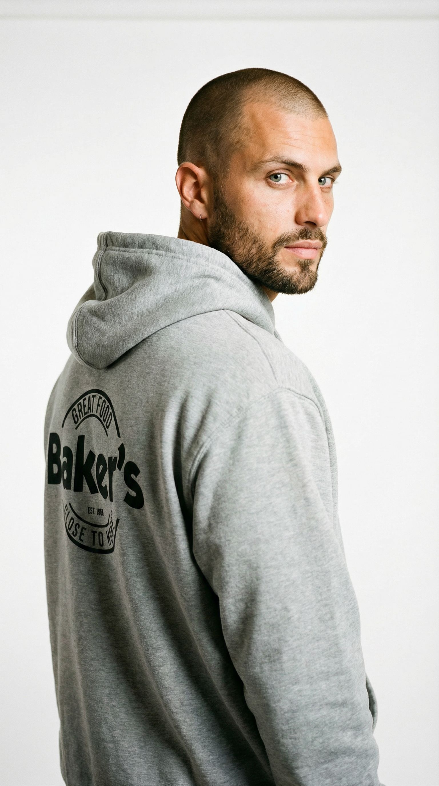 Baker's MC Close To Home Basic Unisex Hoodie Light – Baker's Drive Thru